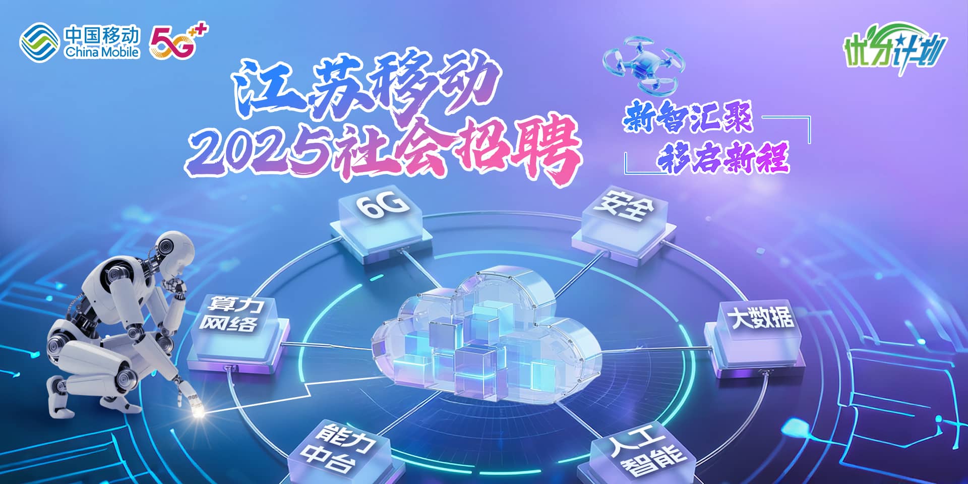 中国移动通信集团江苏有限公司2025年社会招聘